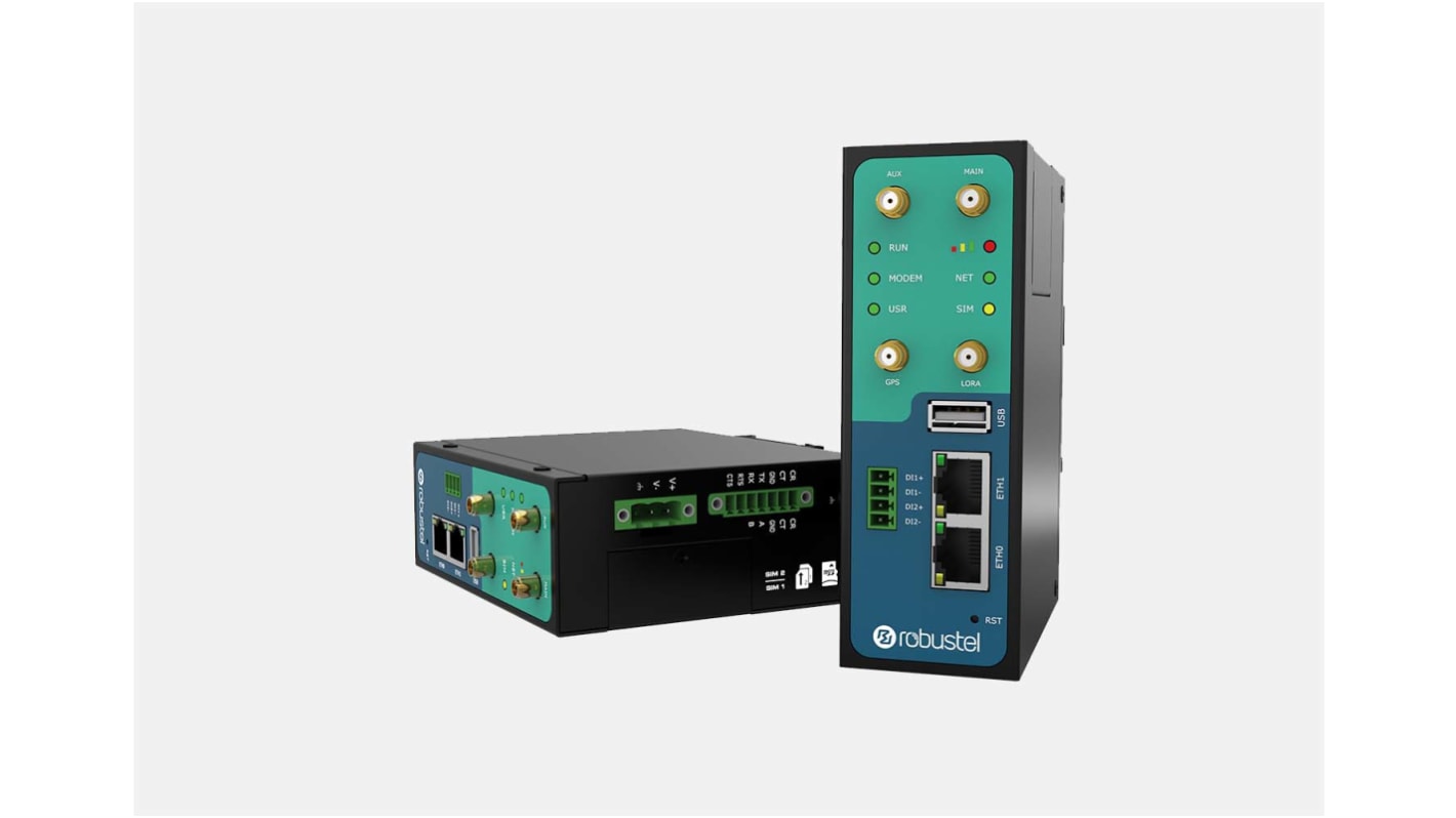 R3000-LG | Robustel R3000 LG 2G, 3G, 4G, Ethernet, LoRaWAN, 6 Ports | RS