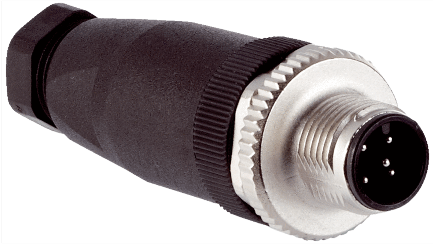 STE-1205-G | Sick Circular Connector, 5 Contacts, Cable Mount, M12 ...