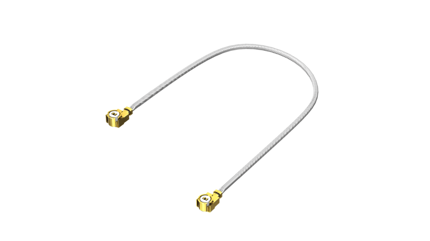 MH113-MH1RP-MH1RP-0100 | Samtec Male MHF1 to Male MHF1 Coaxial Cable ...