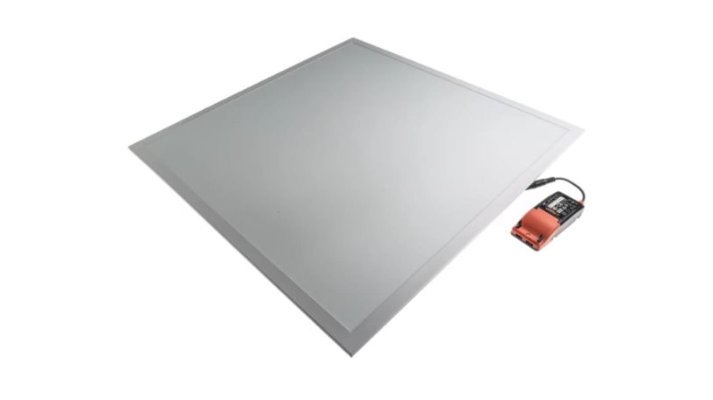RS PRO 32 W Squared LED Panel Light, Cool White, L 595 mm W 595 mm | RS