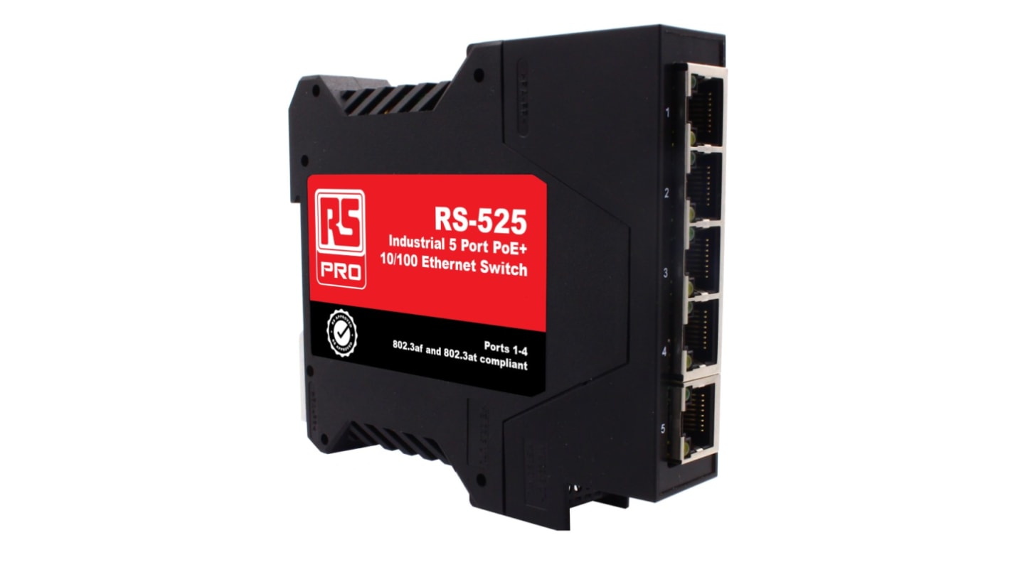 RS PRO Unmanaged 5 Port Ethernet Switch | RS