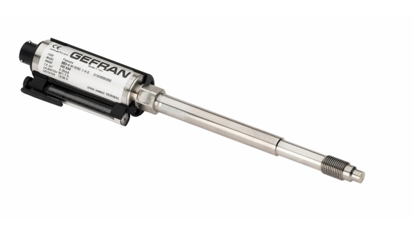 ME2-6-M-B01C-1-4-D 2130X000X00 | Gefran Pressure Sensor, 0bar Min ...