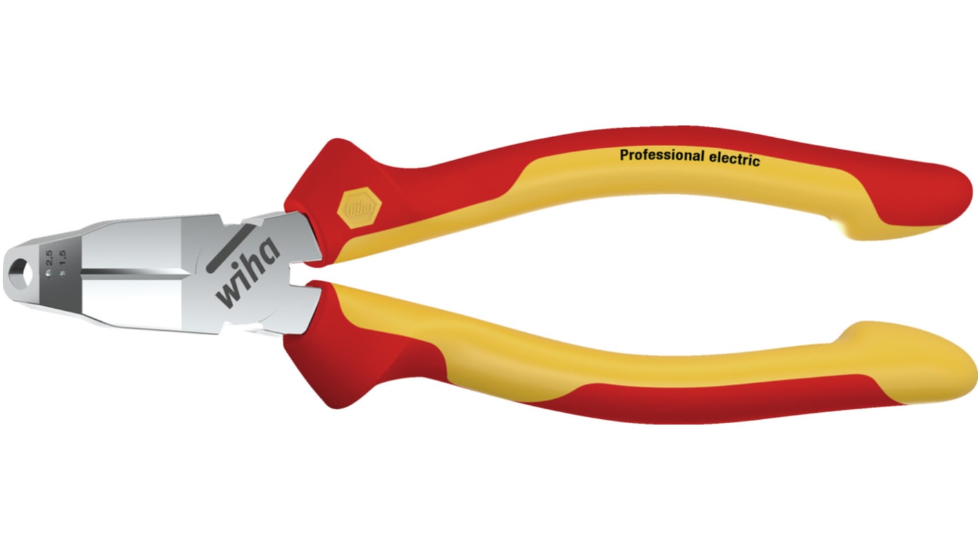 Wiha 38552 VDE/1000V Insulated Combination Cutters | RS