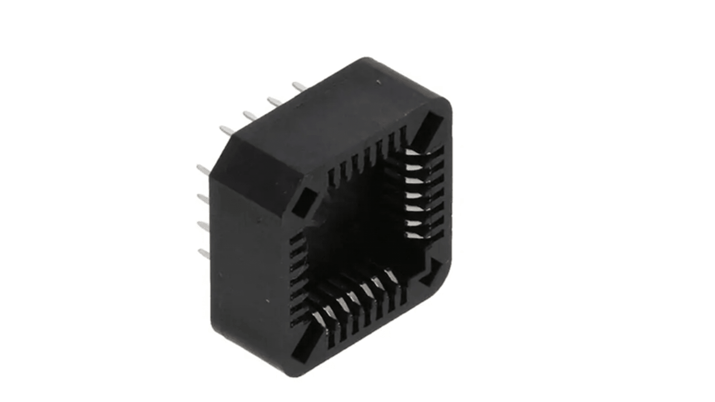 RS PRO 1.27mm Pitch 28 Way Through Hole PLCC IC Socket | RS