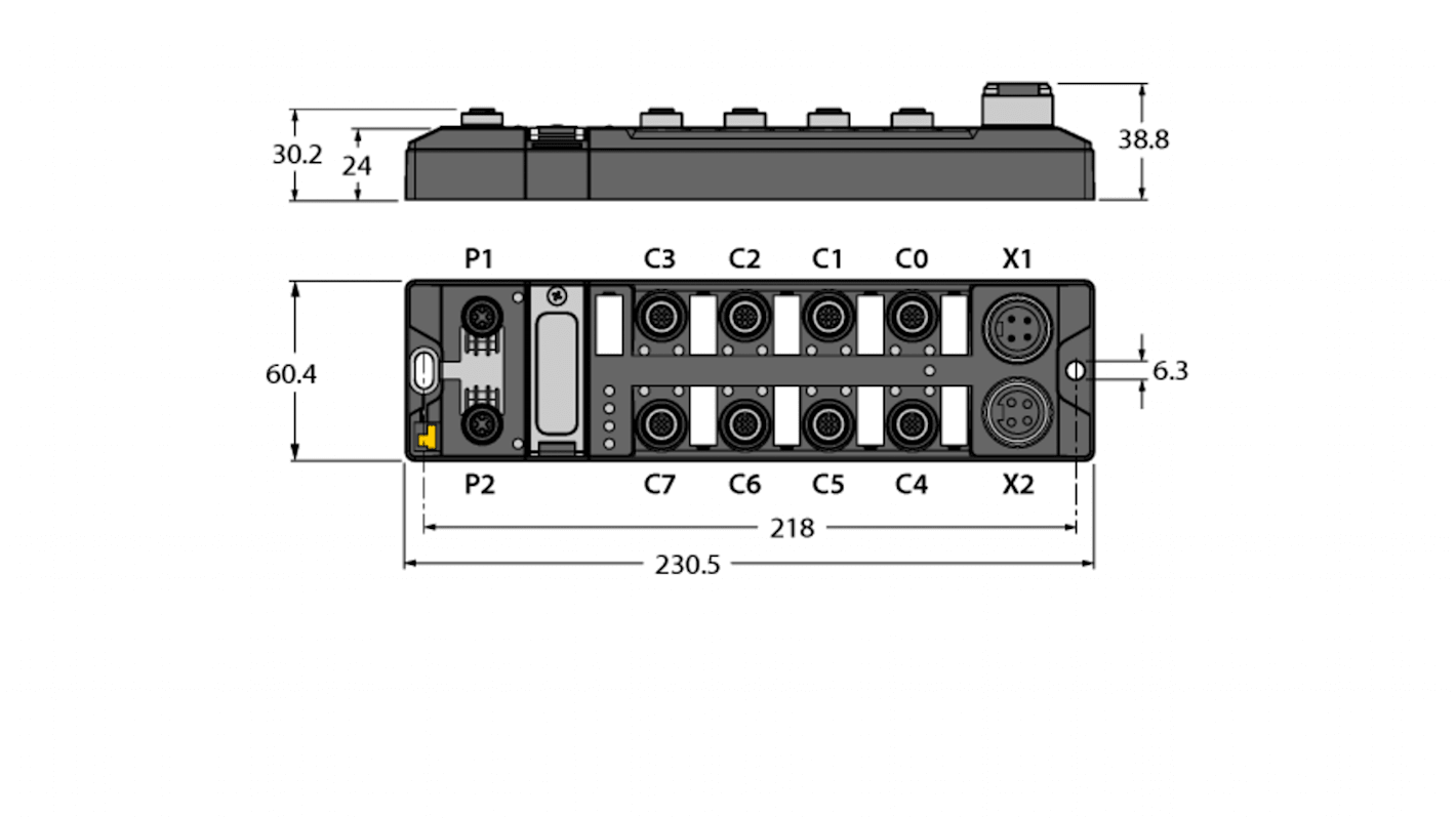 TBEN-L4-16DXP | Turck TBEN-L4 Series I/O module | RS