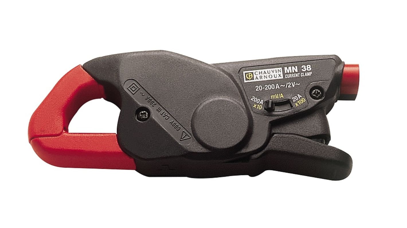 P01120407 | Chauvin Arnoux Current Clamp, AC Adapter, 240A ac AC Max | RS