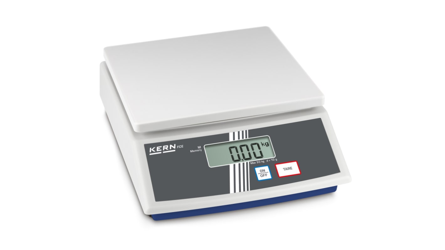 FCE 30K10N +CAL | Balance Kern FCE 30K10N, max. 30kg, résolution 10 g ...