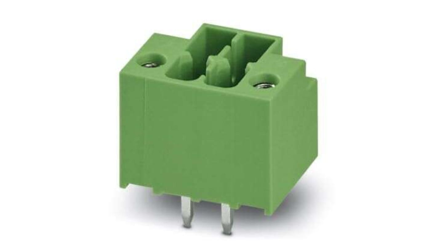 1054077 | Phoenix Contact 3.5mm Pitch 16 Way Pluggable Terminal Block ...