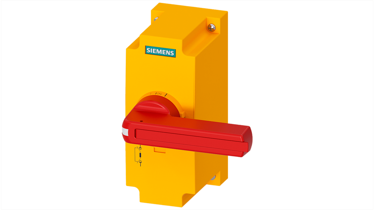 3KF9301-2AA00 | Siemens Red/Yellow Handle Padlockable, SENTRON Series | RS