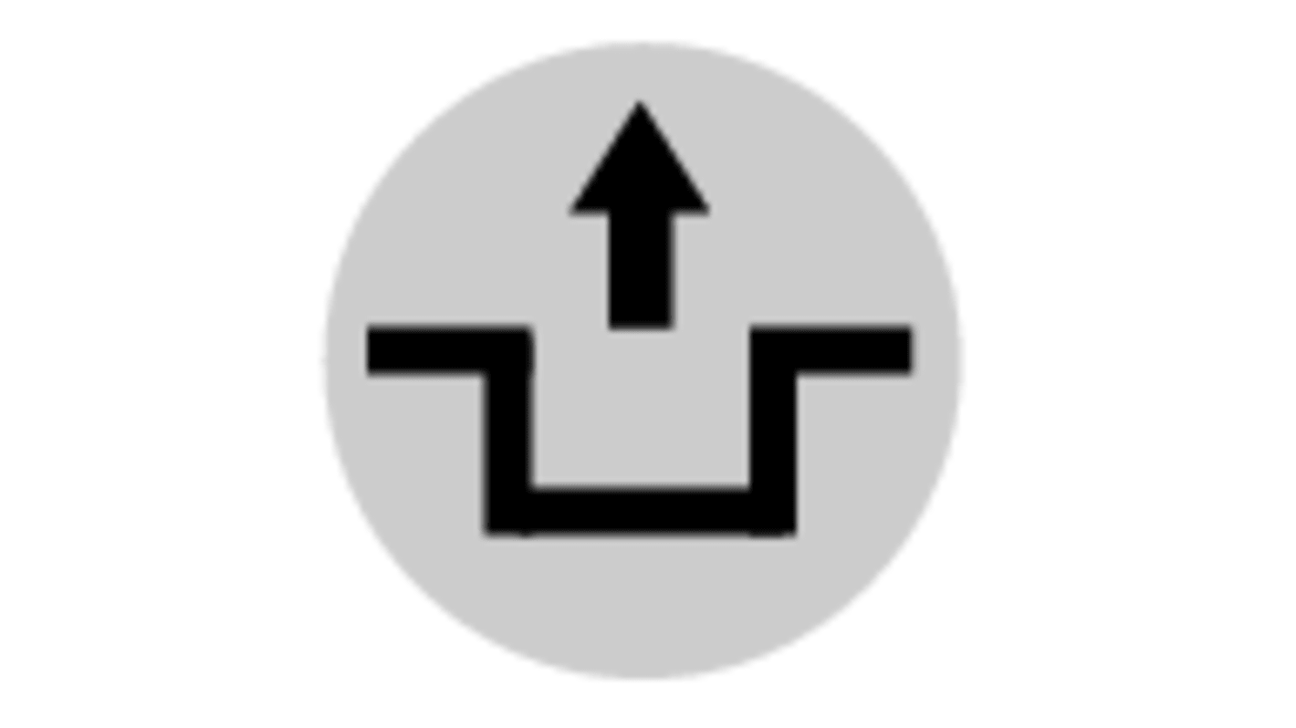 218310 M22-XDL-W-X12 | Eaton White Round Push Button Lens for Use with ...