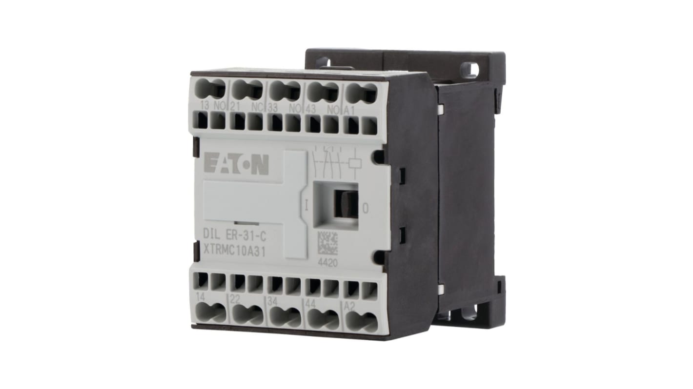 230179 DILER-31-G-C(24VDC) | Eaton Contactor, 10 A, 1 NC, 3 N/O | RS