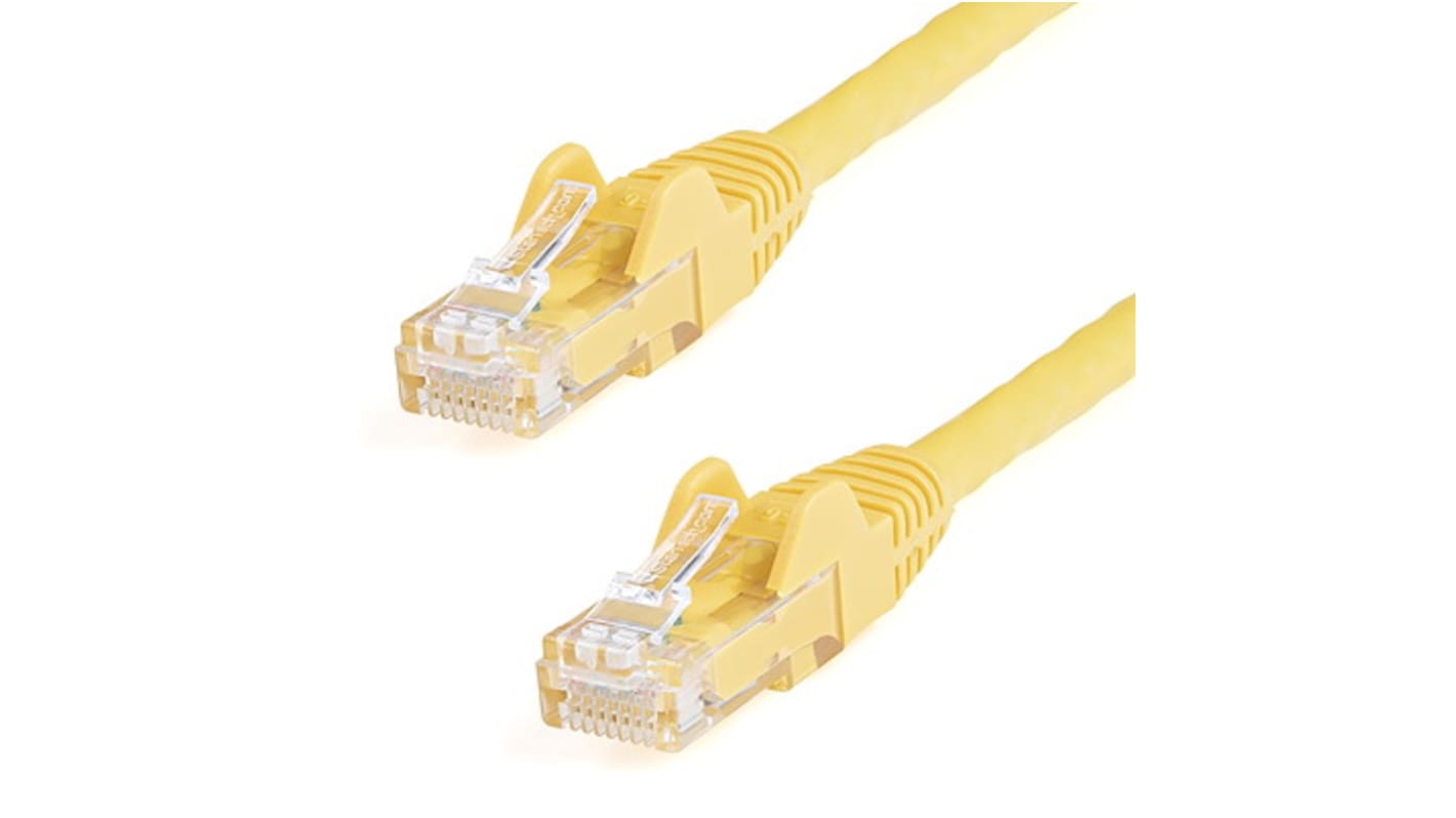 N6PATC150CMYL | StarTech.com Cat6 Straight Male RJ45 to Straight Male ...