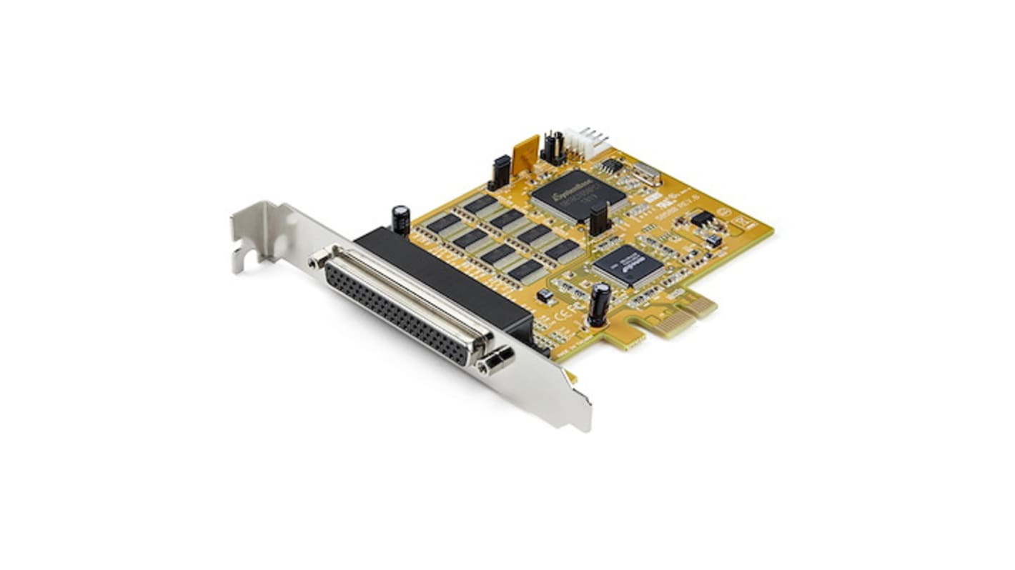 PEX8S1050 | StarTech.com 8 Port PCIe RS232 Serial Board | RS