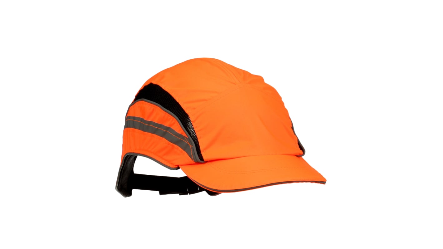 7100217846 | 3M Orange Short Peaked Bump Cap, ABS Protective Material | RS
