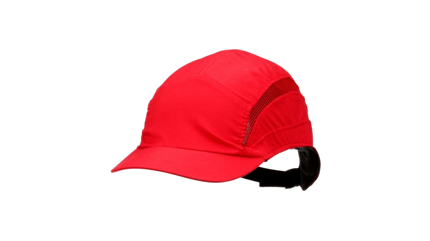 7100217868 | 3M Red Short Peaked Bump Cap, ABS Protective Material | RS