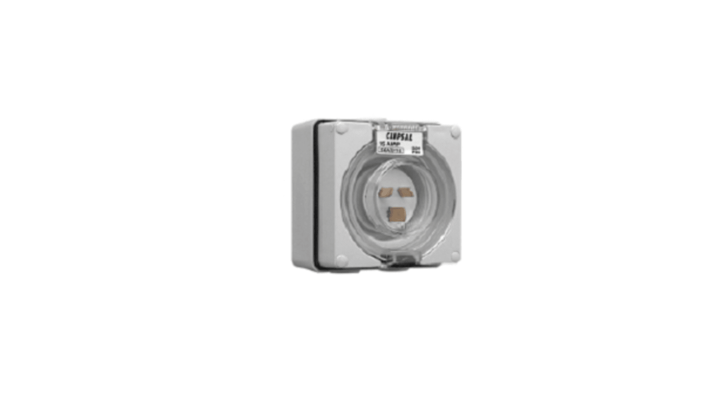 56AI315-RO | Clipsal Electrical, 56 Series IP66 Orange Surface Mount 1P ...