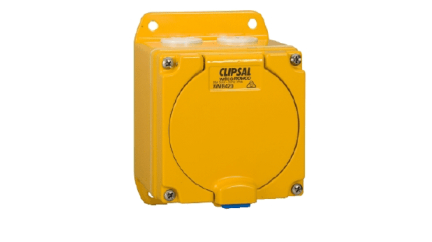 WMB420 | Clipsal Electrical, Wilco Black Surface Mount 3P + E Closure ...