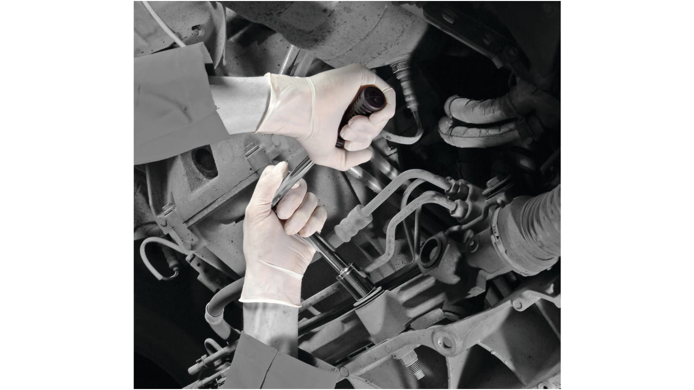 GD05 (small) | Polyco Healthline White Powder-Free Latex Disposable ...