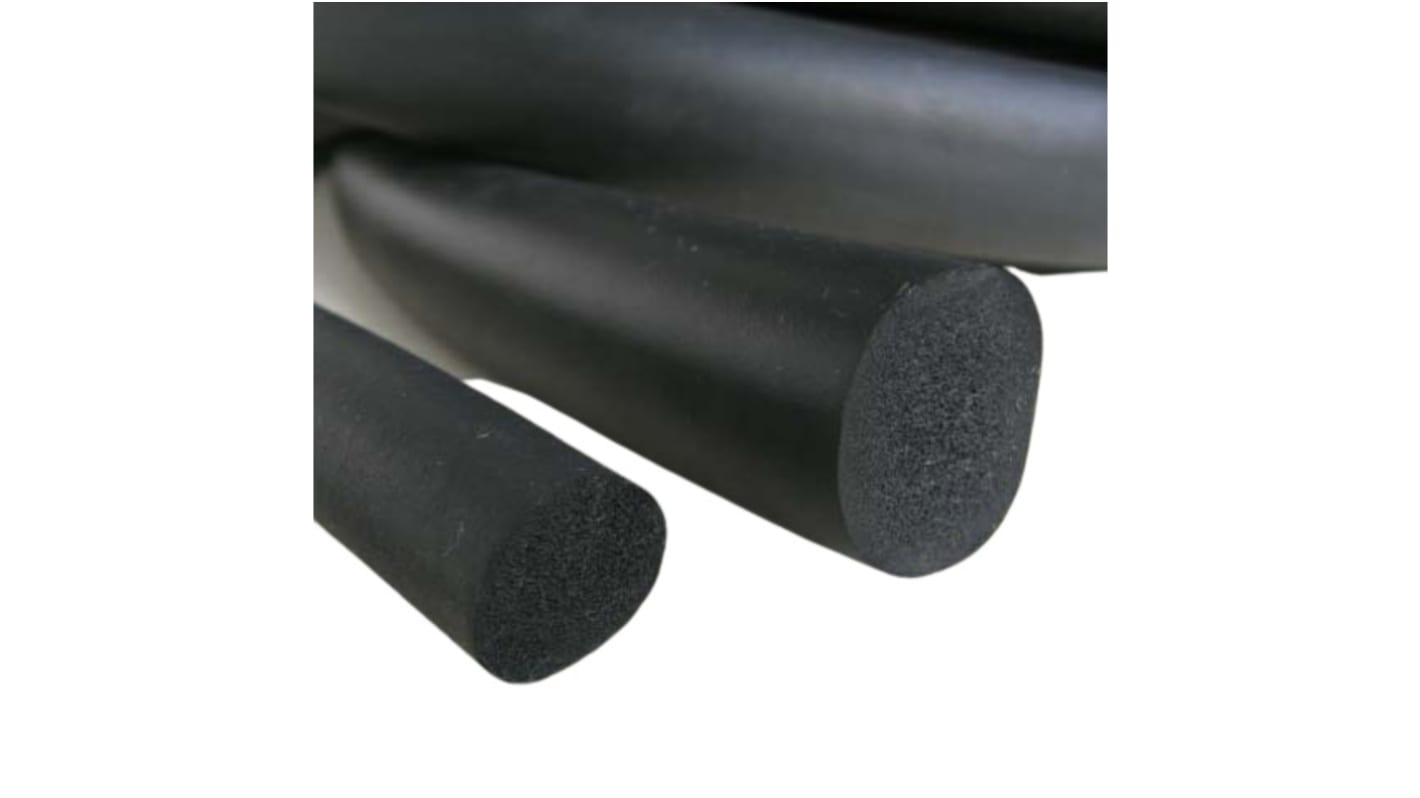 RS PRO Neoprene O-Ring Cord, 13mm Diameter, 2m Length | RS