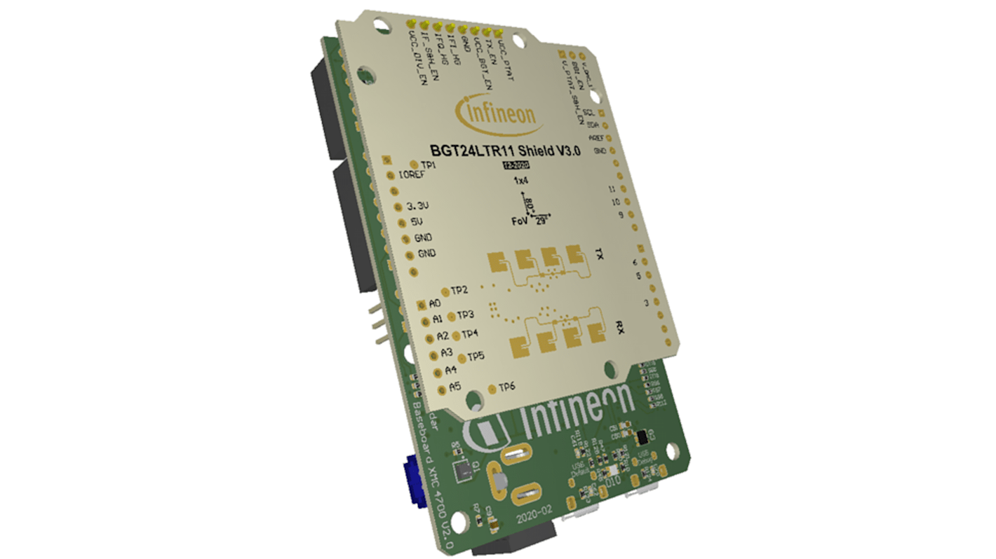 DEMOSENSE2GOLPULSETOBO1 | Infineon DEMO SENSE2GOL PULSE BGT24LTR11 ...