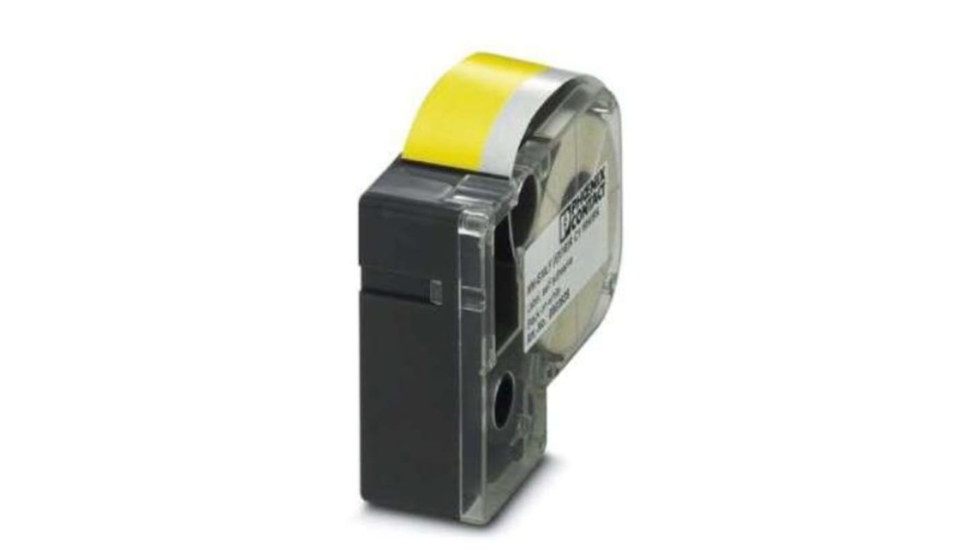 0803943 | Phoenix Contact MM-EMLF on Yellow Cable Labels, 8 m Length | RS