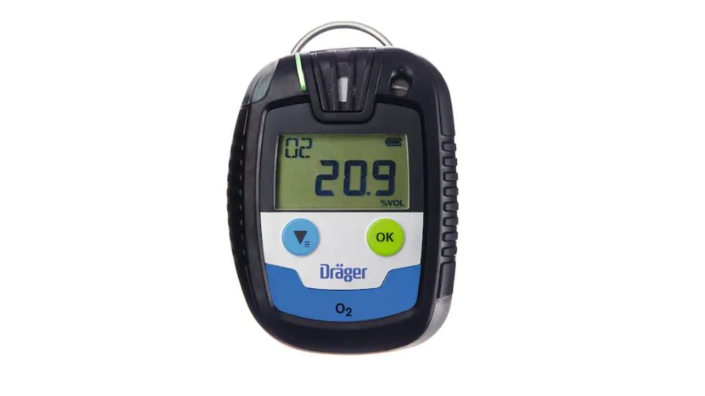 8326332 | DRAEGER Pac 6000 02 Portable Single-Gas Detector for Oxygen ...