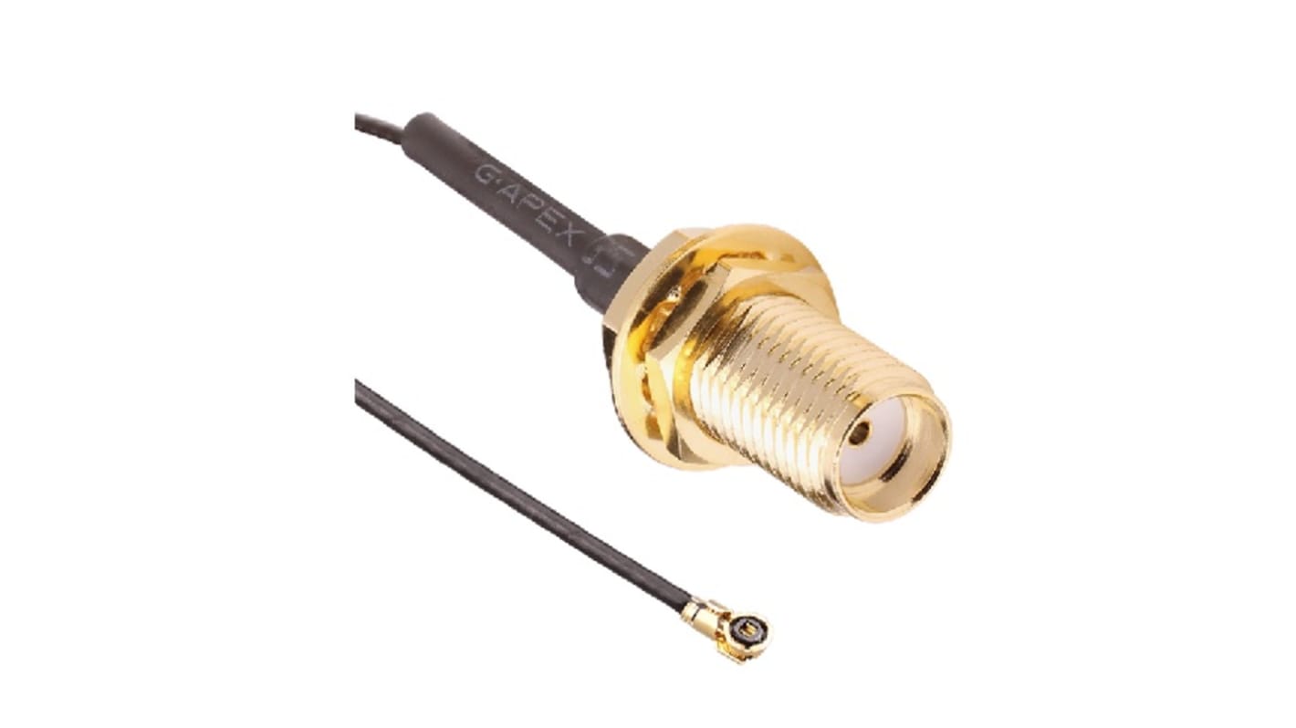 CSJ-SGFB-200-MHF4 | Linx SMA to MHF4 Coaxial Cable, 200mm, Terminated | RS