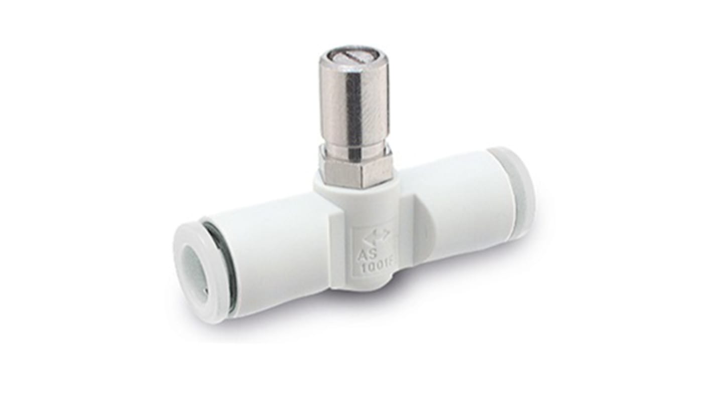 AS3001F-10D | SMC AS300 Series Threaded Speed Controller, R 3/8 Inlet ...