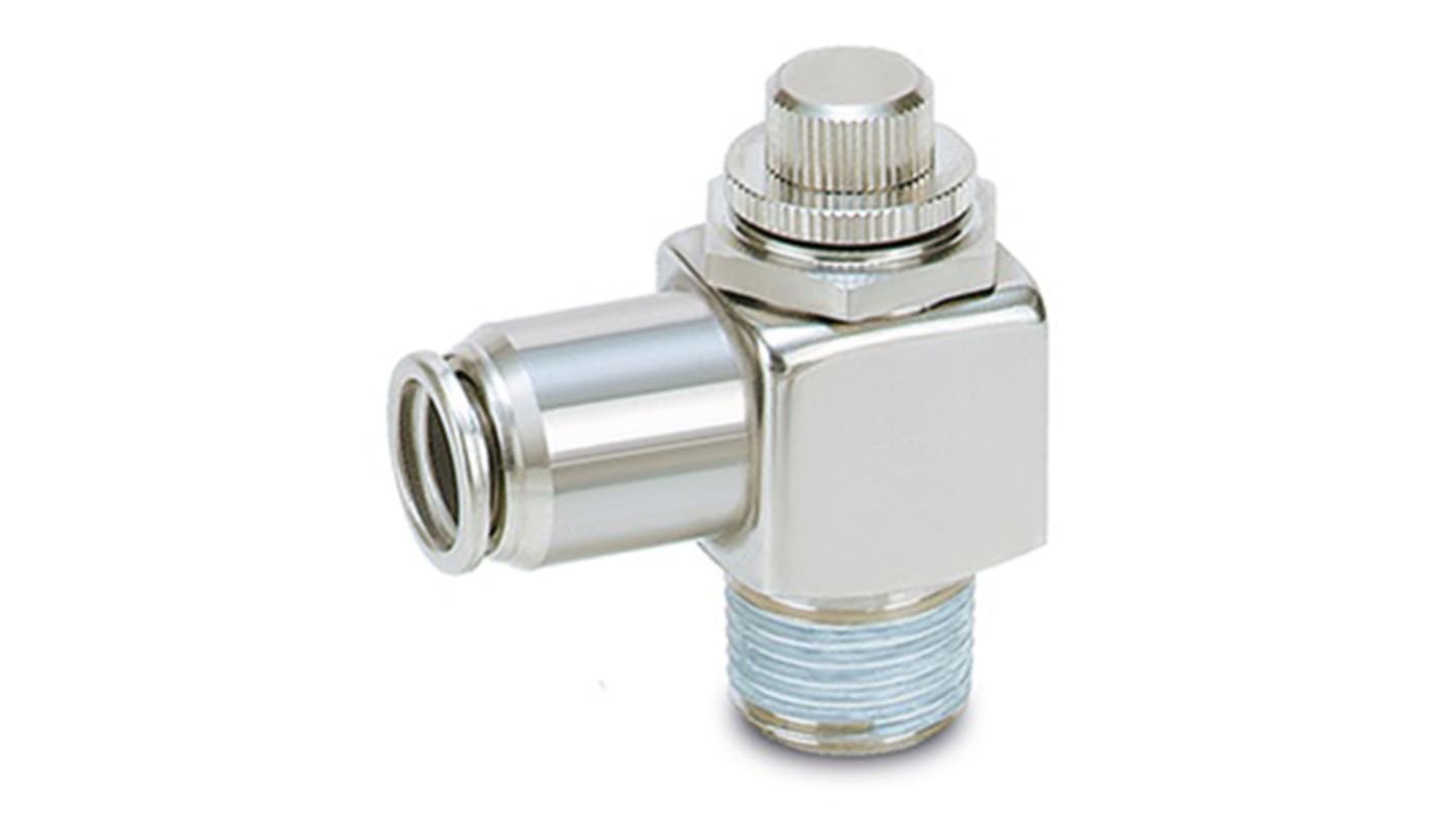 ASG220F-M5-06 | SMC AS220 Series Threaded Speed Controller, M5 Inlet ...