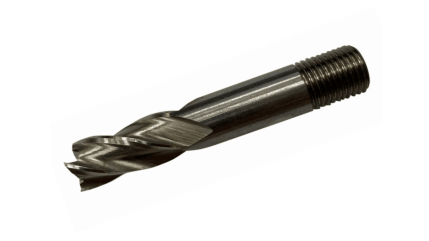RS PRO End Mill, 8mm Cutter, High Speed Steel, 18mm Cut | RS