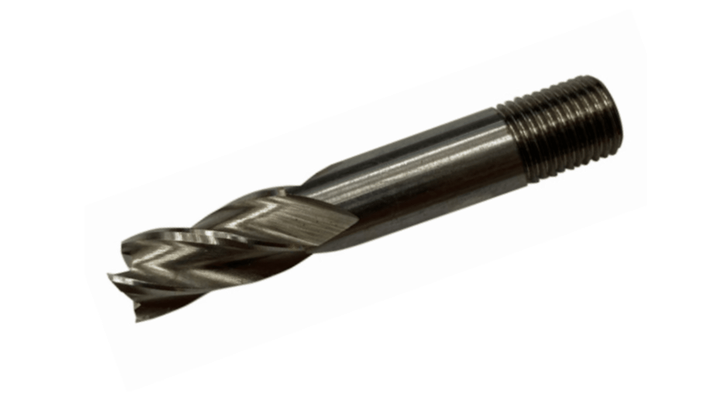 RS PRO End Mill, 10mm Cutter, High Speed Steel, 21mm Cut | RS