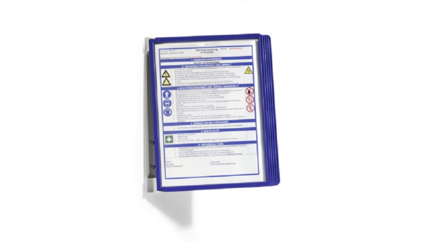 555107 | Durable Blue Presentation Folder | RS