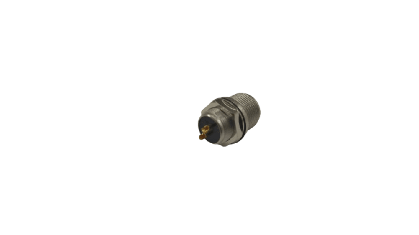 多治見無線電機 丸型コネクタ, 2極, ミニチュア, パネルマウント, ER04-R2F | RS