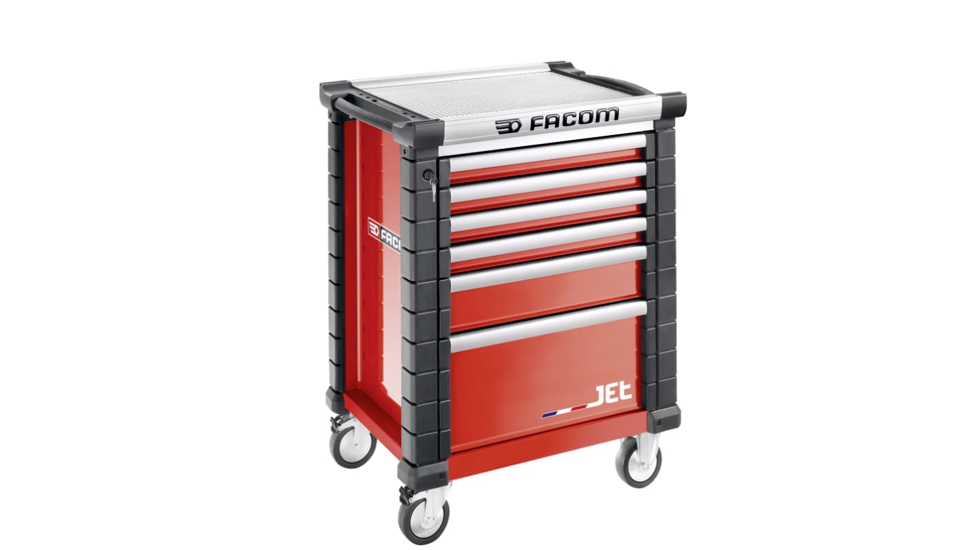 JET.6M3APF | Facom 6 drawer Steel Wheeled | RS