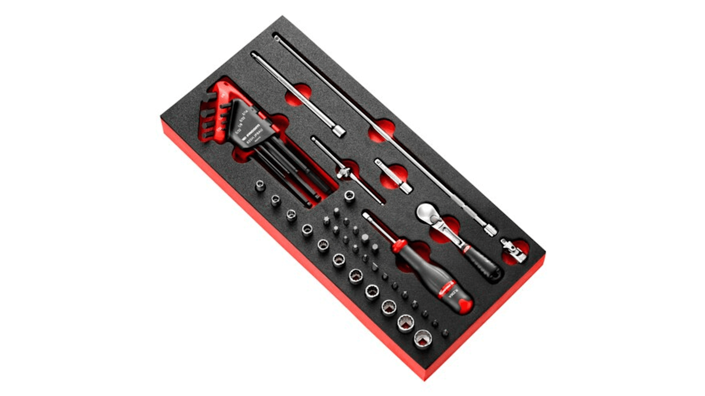 MODM.RL2U | Facom Imperial 1/4 in Standard Socket/Allen Key/Bit Set ...