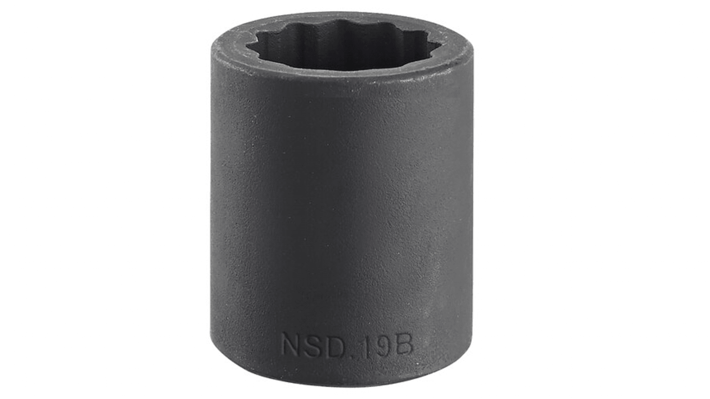 NSD.24B | Facom 24mm, 1/2 in Drive Impact Socket Standard Impact Socket ...