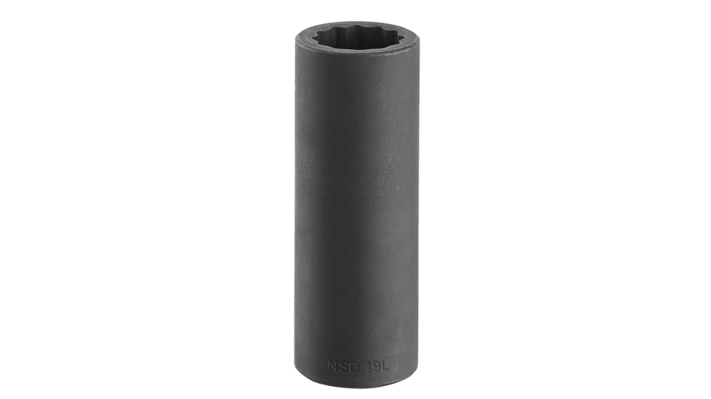 NSD.27L | Facom 27mm, 1/2 in Drive Impact Socket Deep Impact Socket, 82 ...