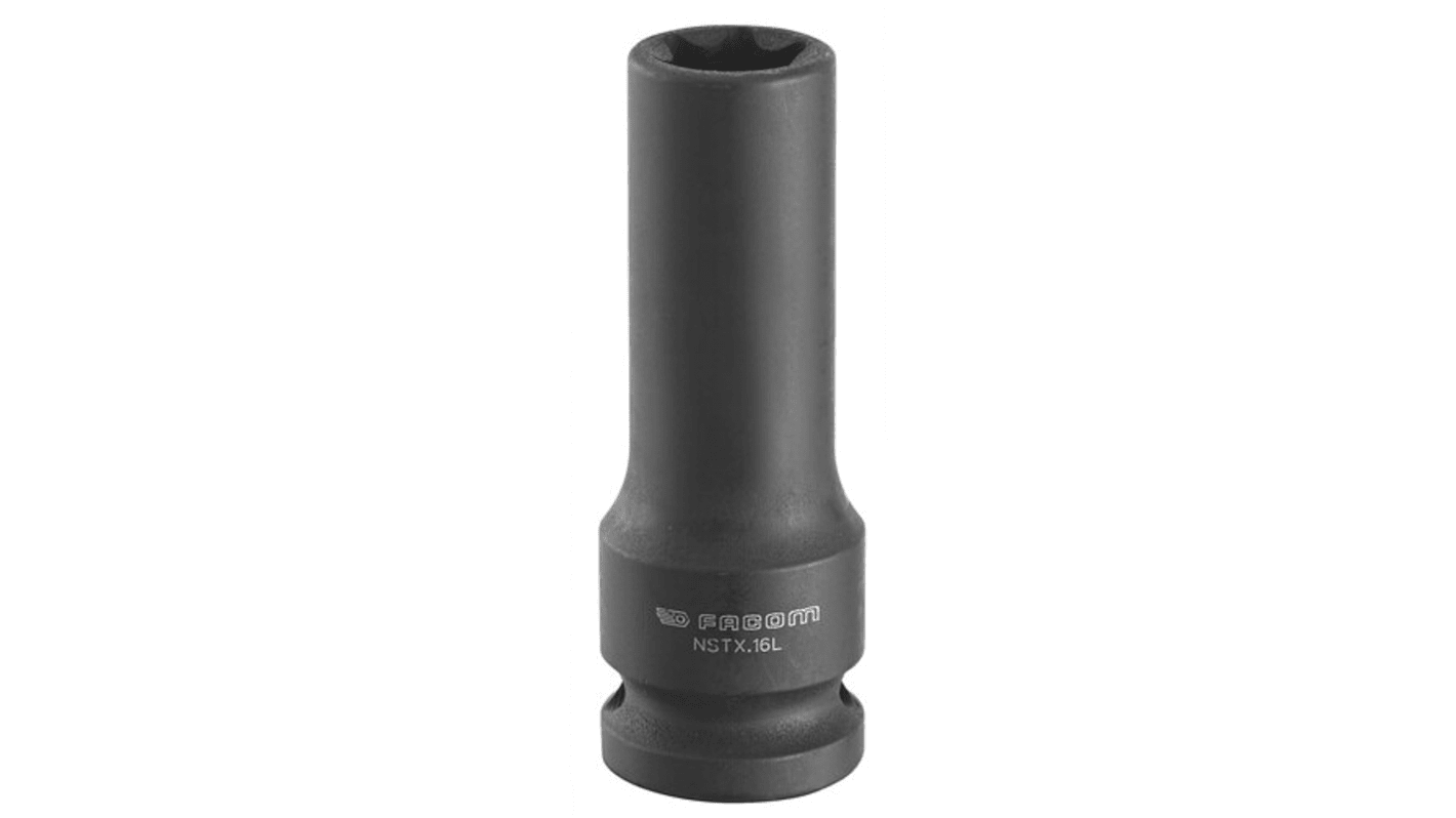 NSTX.12L | Facom E12, 1/2 in Drive Impact Socket Deep Impact Socket, 70 ...
