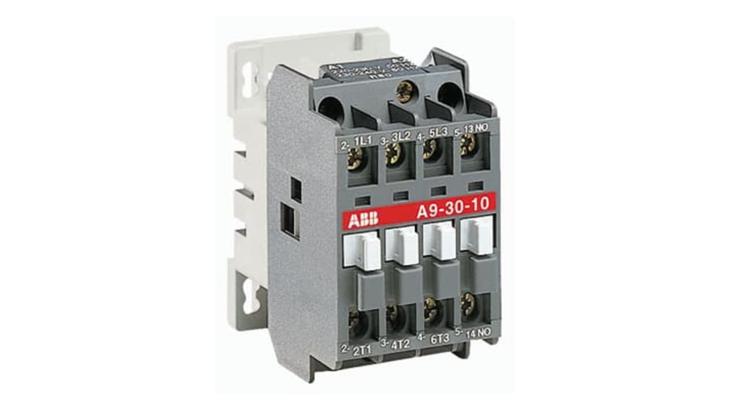 1SBL161001R8501 | ABB Contactor, 400 → 415 V Coil, 3-Pole, 12 A, 7.5 kW ...