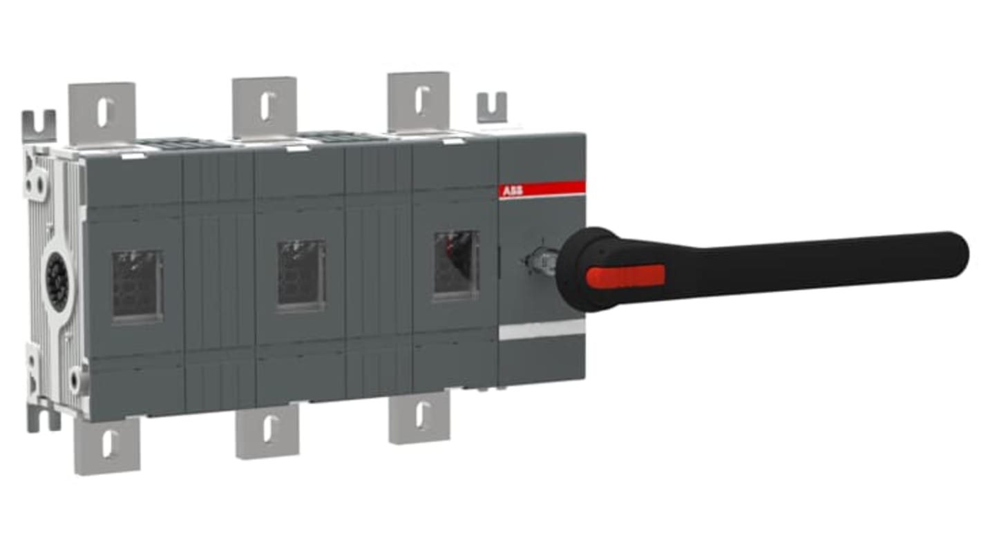 1SCA022871R7730 | ABB 3P Pole Screw Mount Switch Disconnector - 1250A Maximum Current, 1200kW ...