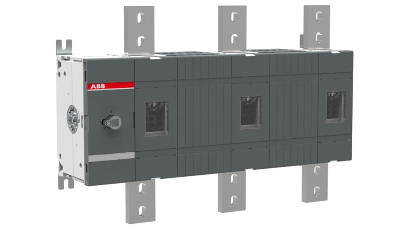1SCA022871R8890 | ABB 3P Pole Screw Mount Switch Disconnector - 1600A Maximum Current, 1200kW ...