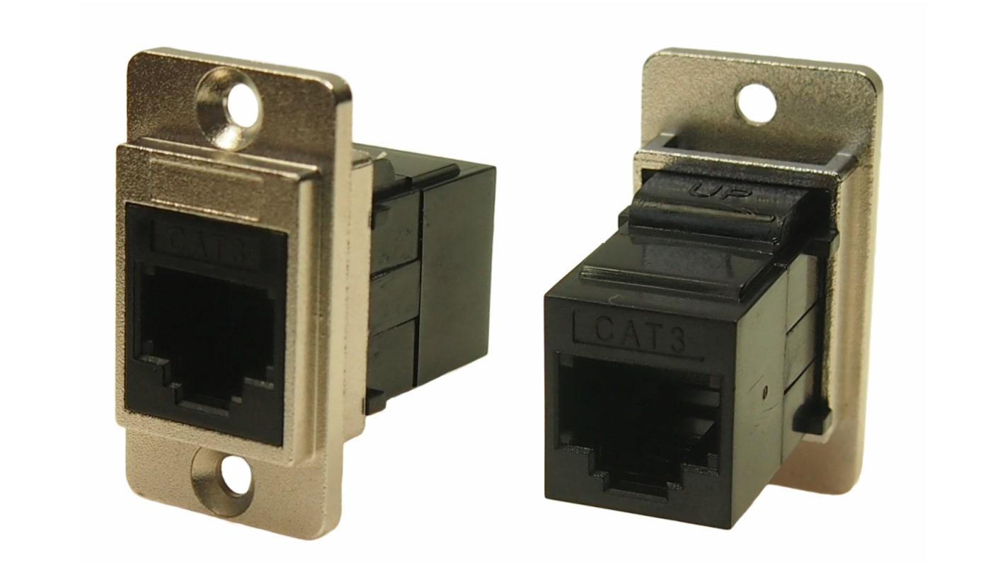 RS PRO Socket RJ11 Connector, Panel Mount, Cat3 | RS