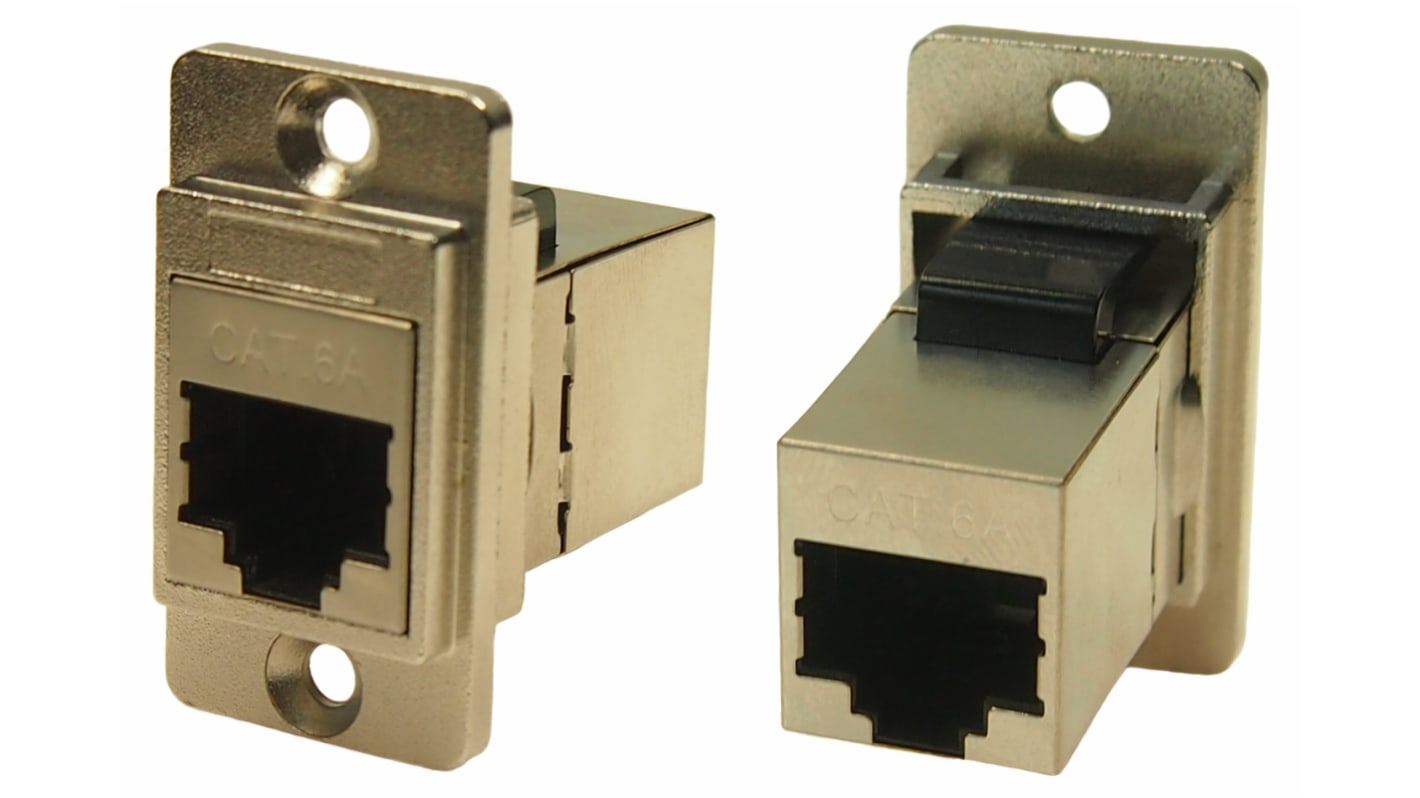 RS PRO Socket RJ45 Connector, Panel Mount, Cat6a | RS
