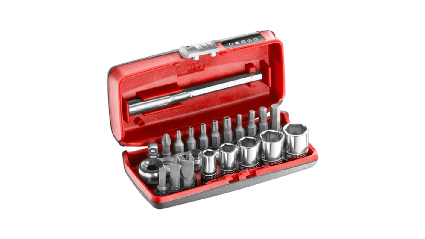 R1PICO | Facom 23-Piece Metric 1/4 in Standard Socket/Bit Set with ...