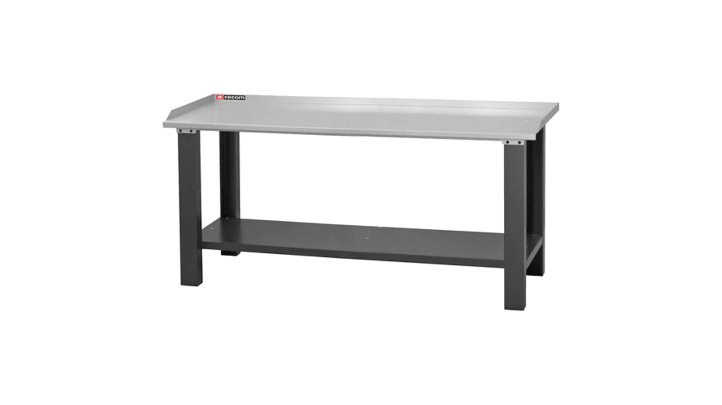WB.2000GSPF | Facom Galvanised Steel Workbench, 700kg Max Load, 850mm x ...