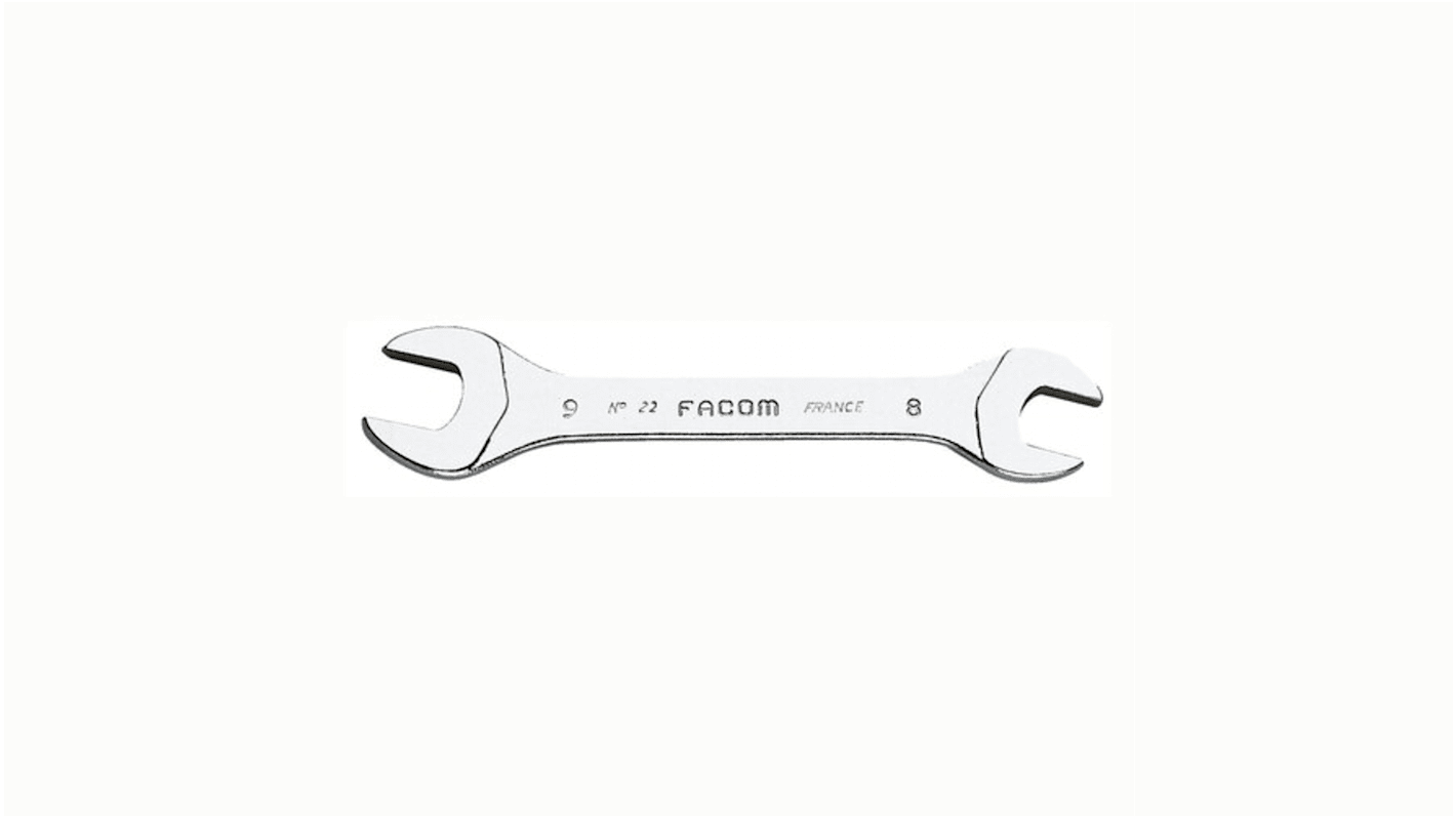 22.6X7 | Facom Open Ended Spanner, 6mm, Metric, Double Ended, 80 mm ...