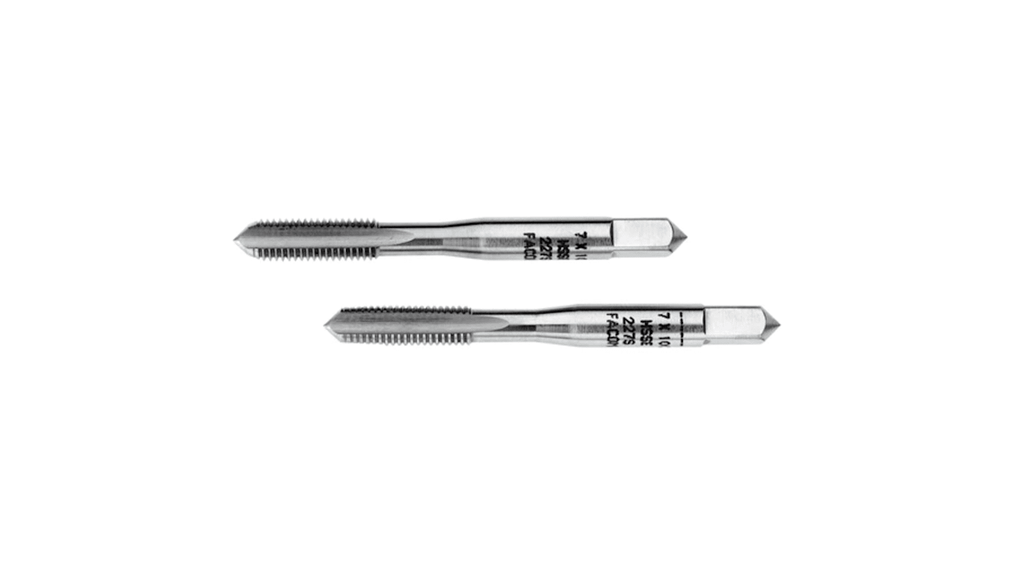 227.S4X70T2 | Facom Threading Tap, M4 Thread, 0.7mm Pitch, Metric ...