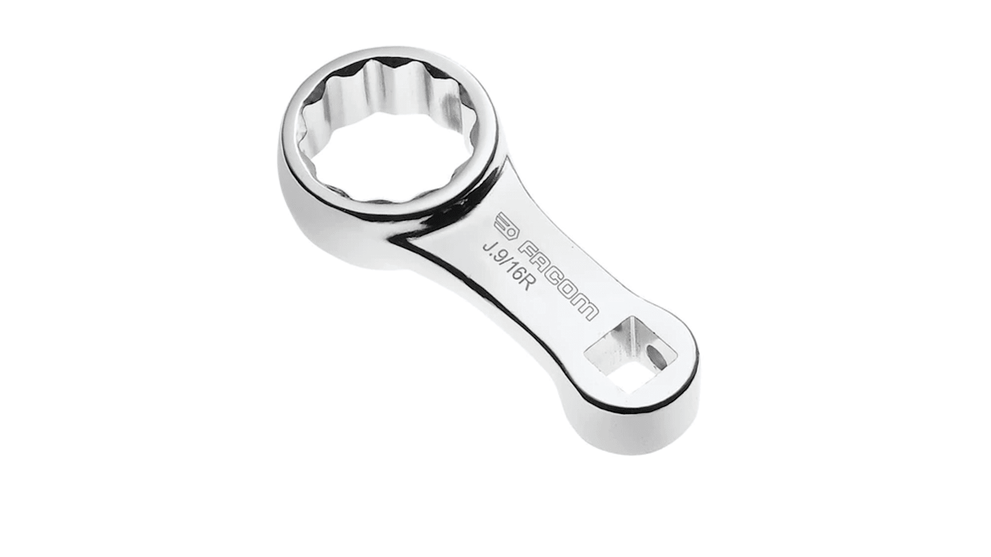 J.9 | Facom 3/8 in Drive 9mm Standard Socket, 12 point, 27 mm Overall ...