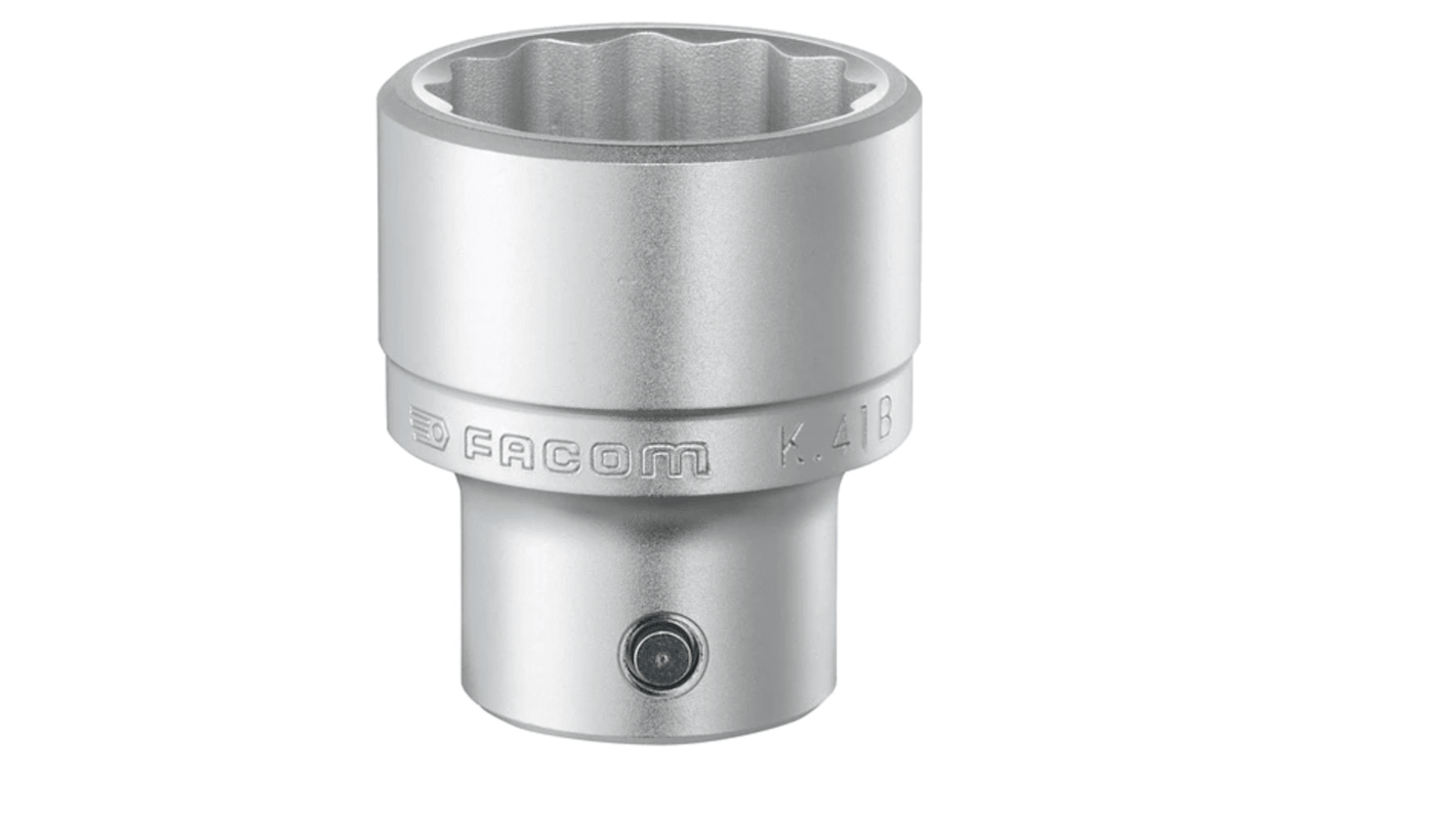 K.50B | Facom 3/4 in Drive 50mm Standard Socket, 12 point, 75 mm ...