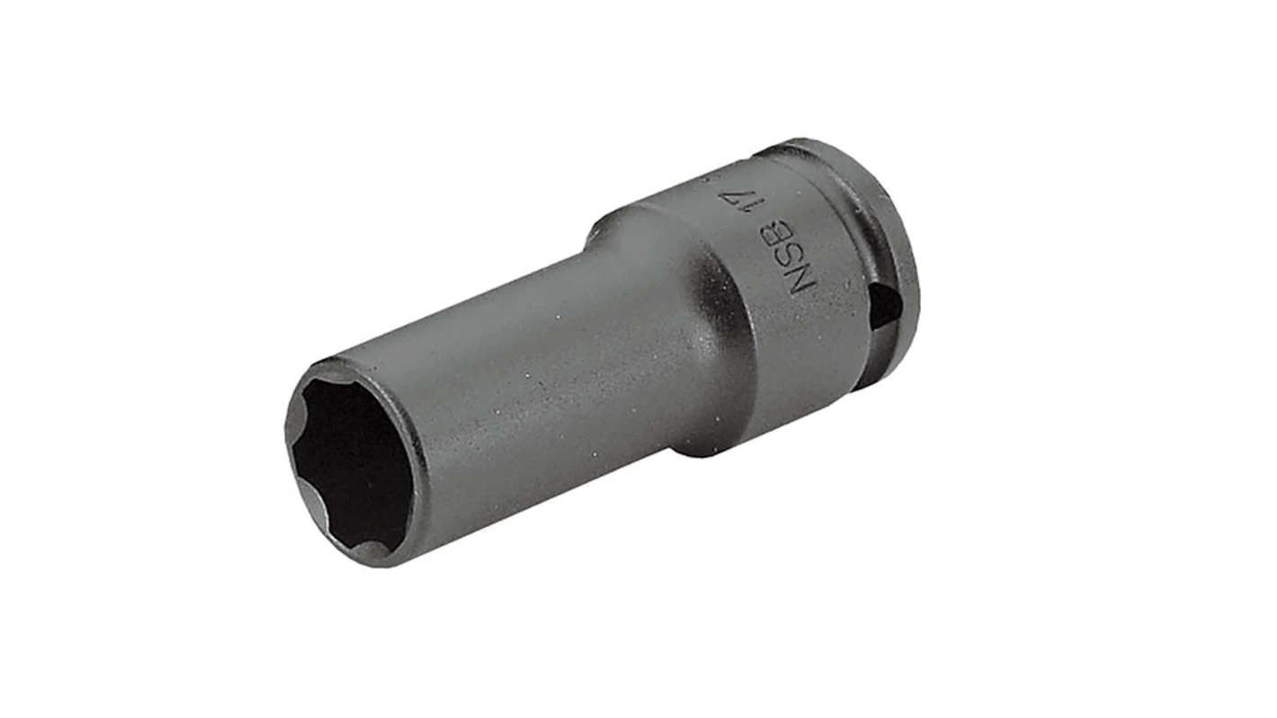 NSB.10 | Facom 10mm, 1/2 in Drive Impact Socket, 80 mm length | RS